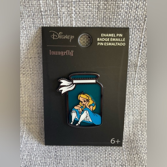 Accessories | Loungefly Disney Alice In Wonderland Tear Jar Enamel Pin ...